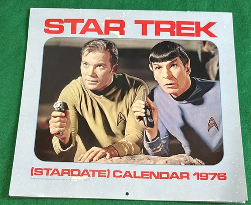 Stat Trek 1976 Calendar RARE STARDATE all Pages And Special Edition ...