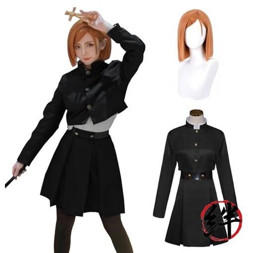 Jutsu Kaisen Cosplay Costume With Wig Kugisaki No Bara Size S Ebay