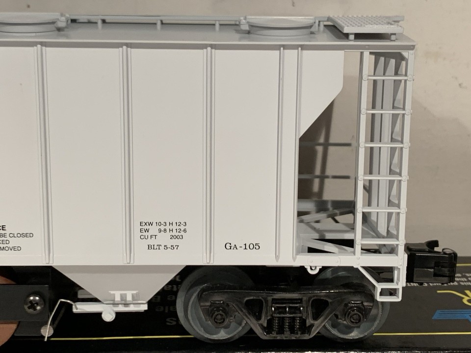 WEAVER TRACK CLEANING CAR “AZTEC” MOW HOPPER CLEANER! O SCALE O GAUGE 3 ...