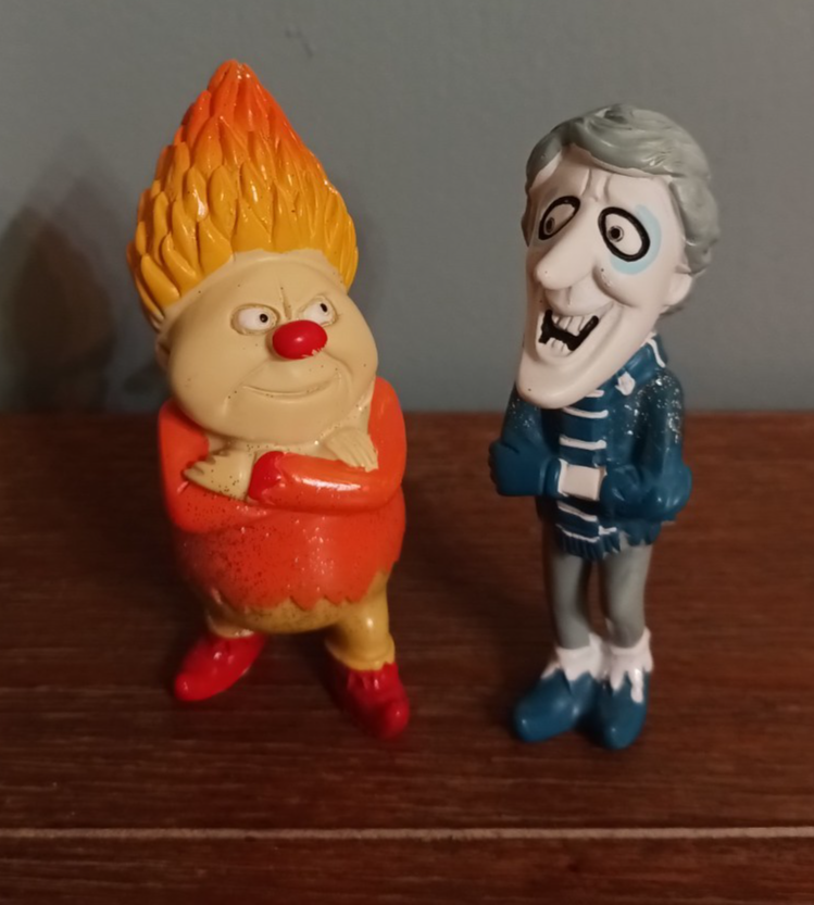 HOT MISER AND COLD MISER FIGURES-A YEAR WITHOUT A SANTA CLAUS-1974-SO ...