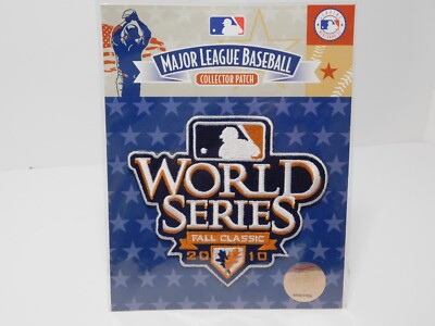 2010 MLB Official World Series Fall Classic Logo Jersey Sleeve Patch | eBay