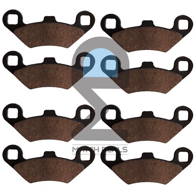 FRONT MIDDLE BRAKE PADS FOR POLARIS BIG BOSS 6X6 500 1998-1999 / 250 ...