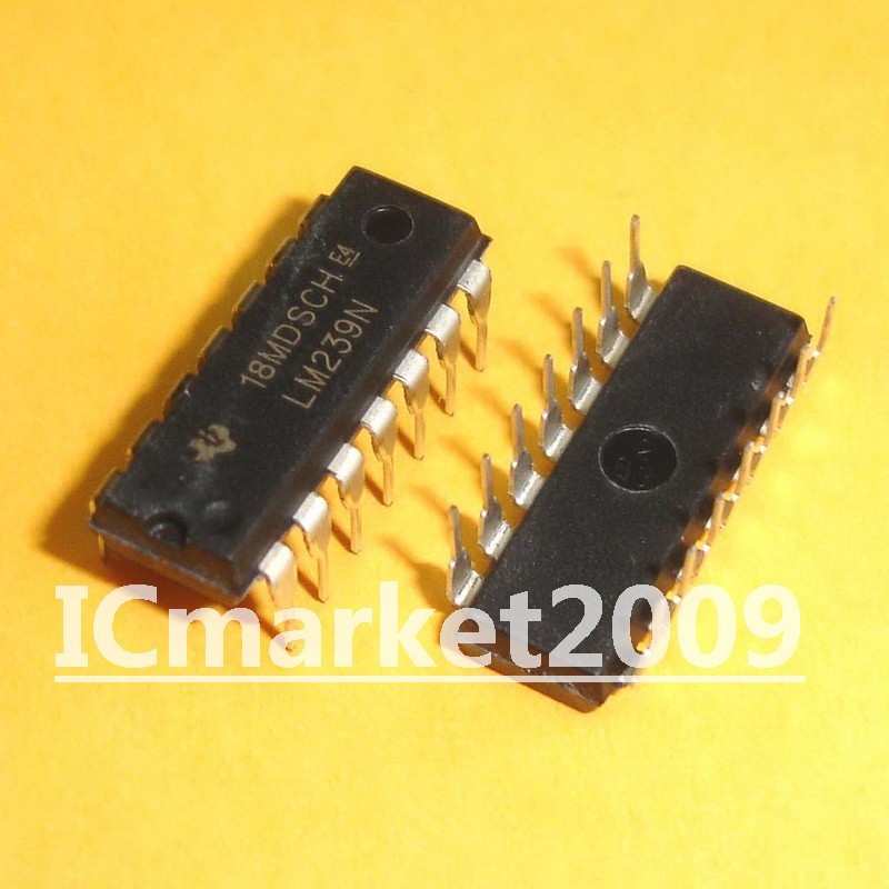 50 PCS LM239N DIP-14 LM239 Quad Differential Comparator Chip IC | eBay
