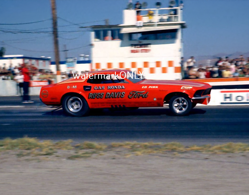 Gaspar "Gas" Ronda 1969 Ford Mustang NITRO Funny Car PHOTO! #(25) | eBay