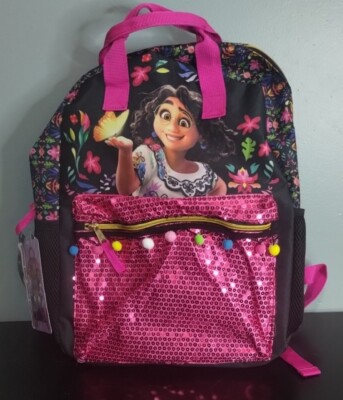 Encanto Kids Mirabel Sequin 17" Laptop Backpack - New w/ Tags | eBay
