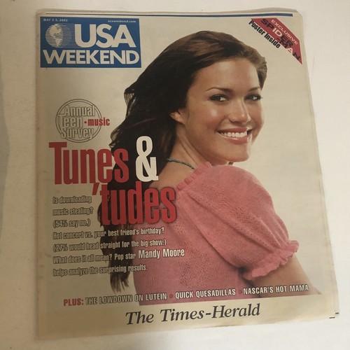 May 2002 USA Weekend Magazine Mandy Moore | eBay