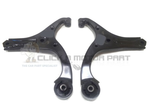 FRONT SUSPENSION 2 LOWER WISHBONE ARMS & BUSHES LH + RH FOR KIA RIO ...