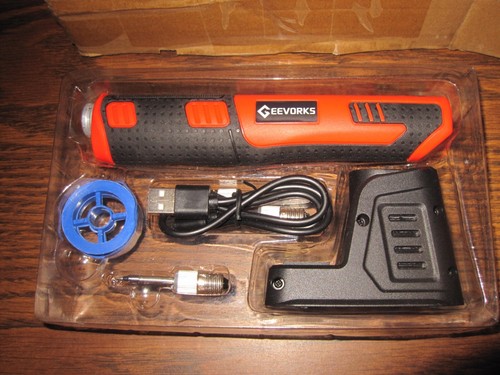 New Geevorks Cordless Soldering Iron Kit, 4V DC; 2000mAh; Max 450 C | eBay