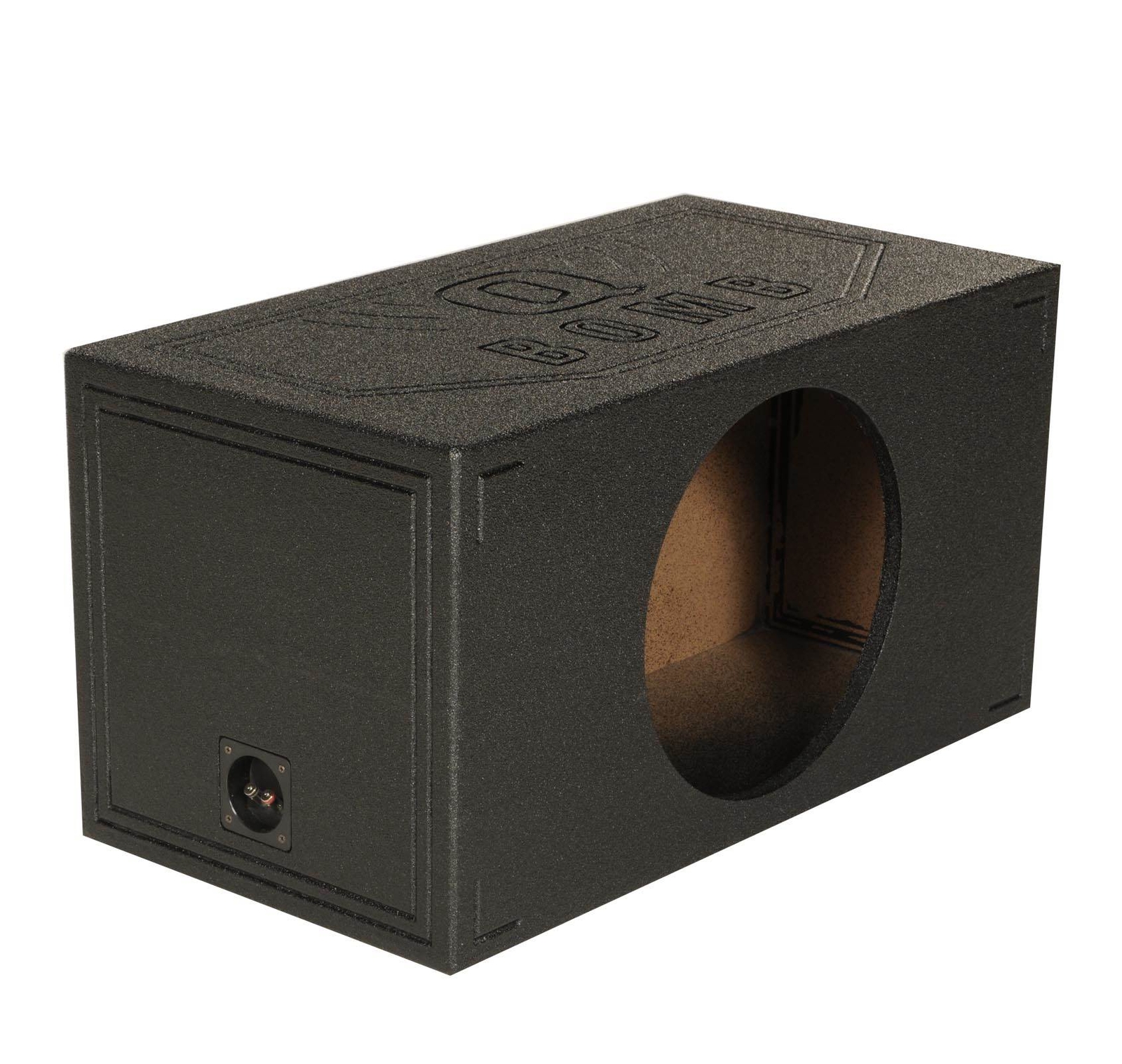 QPower QBOMB15VL Single 15" Vented Ported Car Subwoofer Sub Box ...