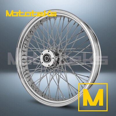 21X3.5 60 SPOKE WHEEL STAINLESS FOR HARLEY TOURING BAGGER FRONT RIM ...