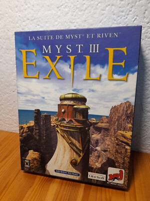 Pc Game Big Box: MYST III Exile - Sequel to MYST and RIVEN - UBISOFT No ...