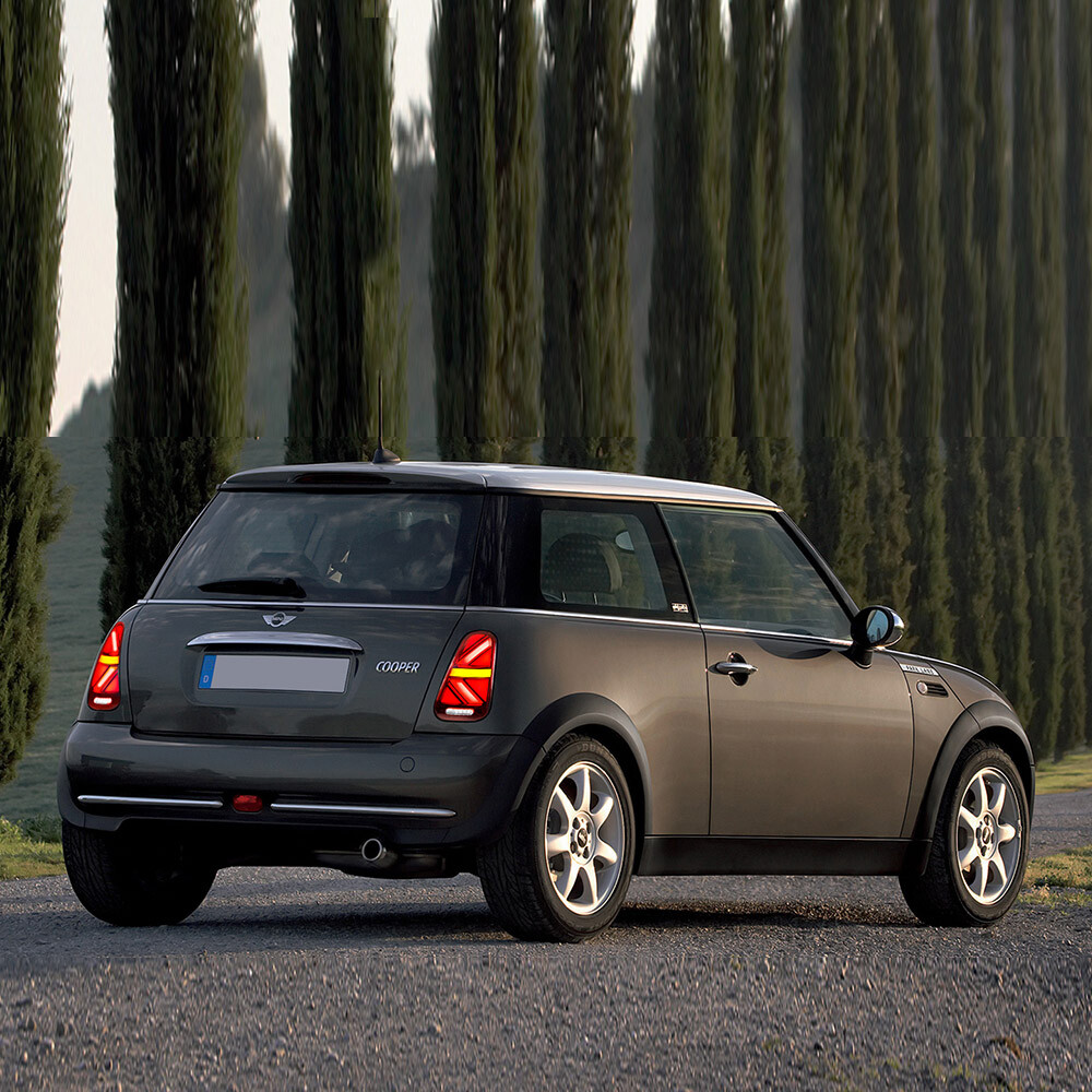 LED Tail Lights For 2001-2006 BMW Mini Cooper R50 R52 R53 Rear Lamps w ...