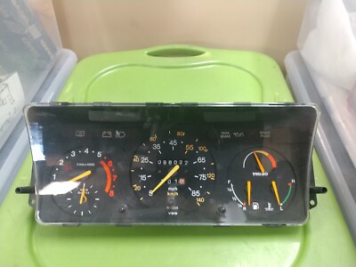 Used SAAB 900 Turbo Instrument Cluster W 85 MPH Speedometer Early Turbo ...