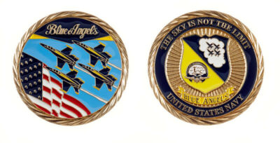 Challenge Coin U.S. NAVY BLUE ANGELS CHALLENGE COIN | eBay