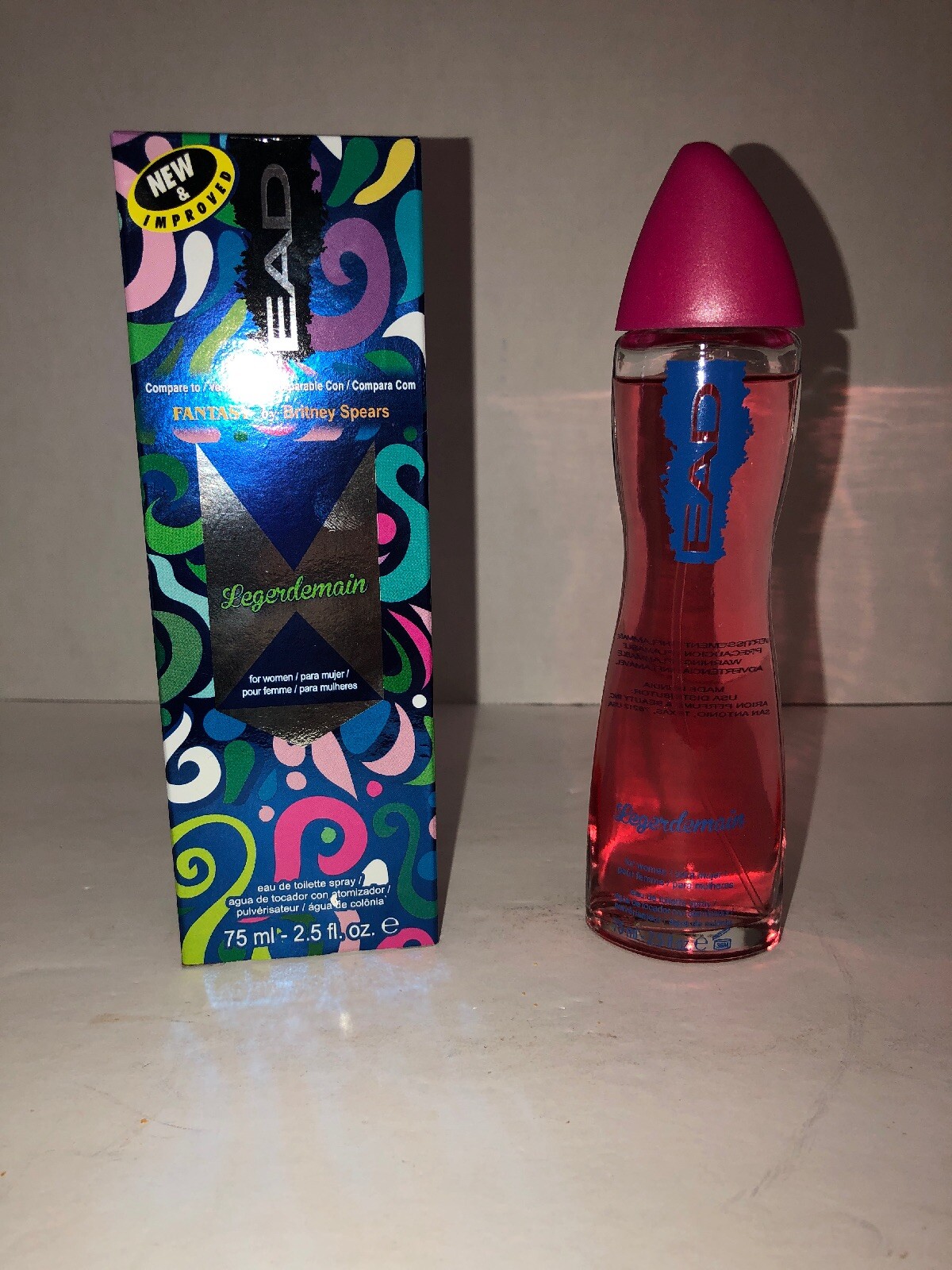 EAD LEGERDEMAIN Perfume Spray for Women 2.5 oz 75ml Eau De Toilette New ...