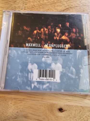 MTV Unplugged [PA] by Maxwell (R&B) (CD, Jul-1997, Columbia (USA)) NEW ...