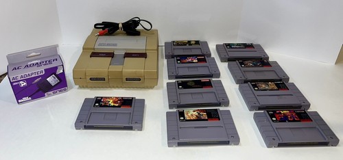 Super Nintendo Console SNES BUNDLE. All Tested & Working | eBay