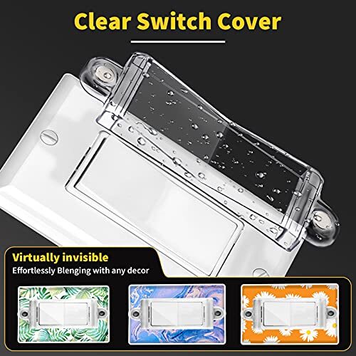 Light Switch Guard Cover Light Switch Outlet Covers For Flat Modern ...