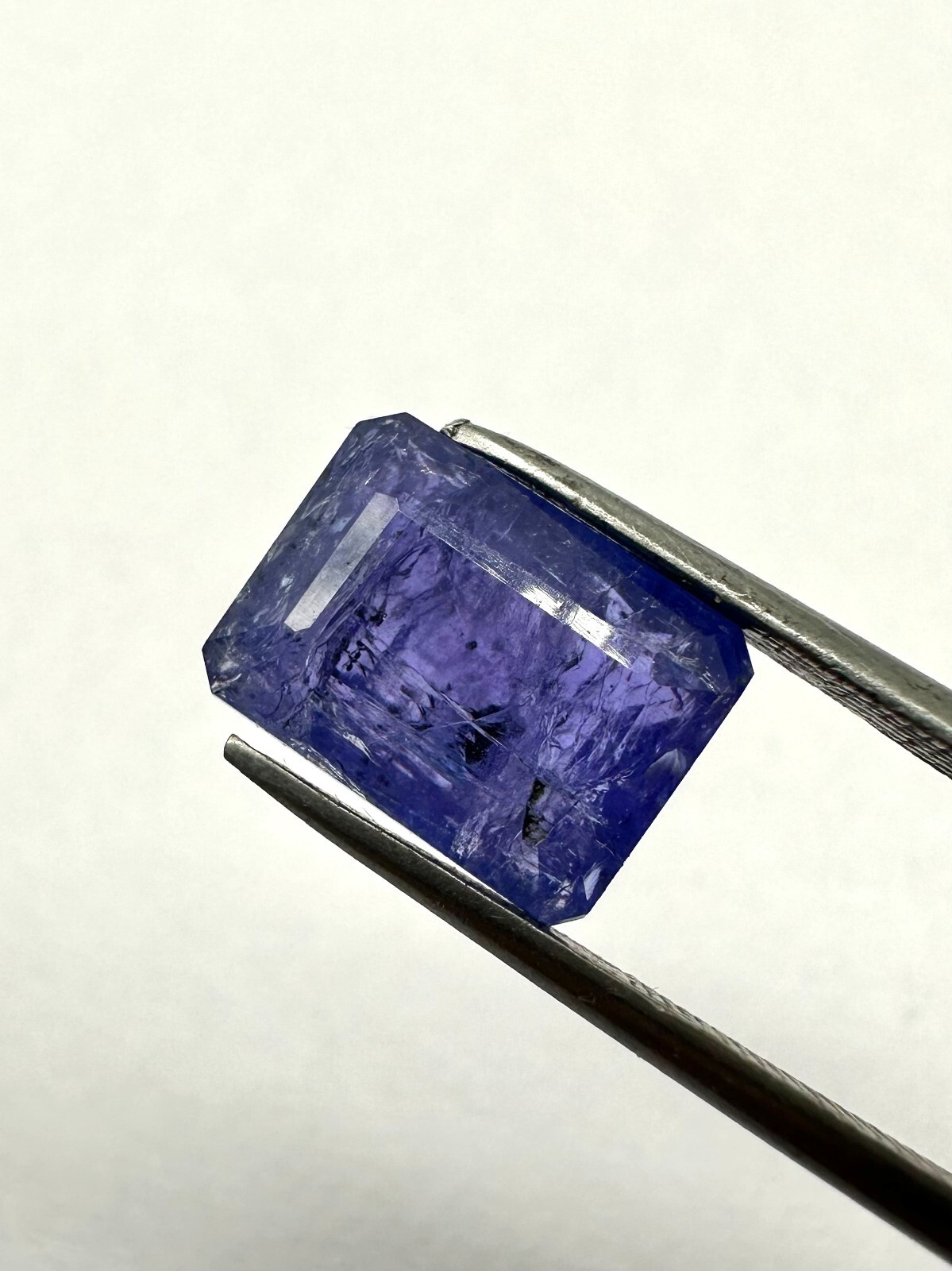 Violet tanzanite gemstone,natural tanzanite faceted loose gemstone 5 ...