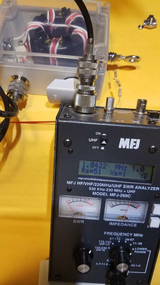 LEGAL LIMIT 1500W+ 9:1 End Fed antenna (Random Wire) Antenna kit. 160m ...