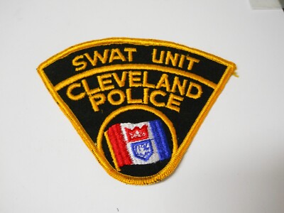Cleveland Police Swat Unit Embroidered Patch Collectible Cosplay ...