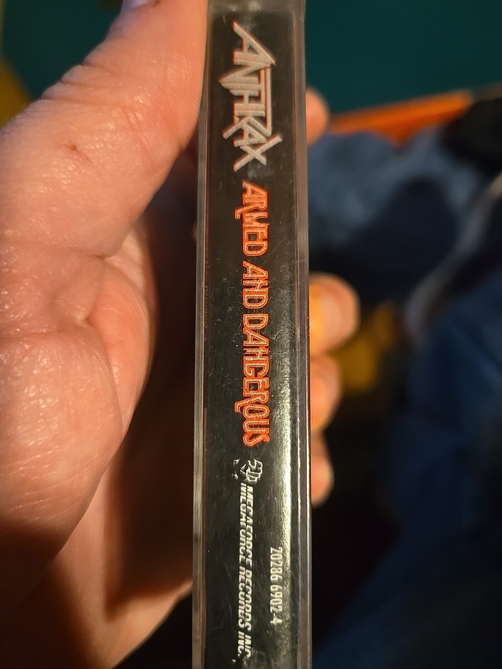 ANTHRAX Cassette-Armed and Dangerous | eBay
