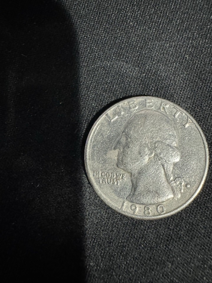 1980 Washington Quarter Filled D ERROR | eBay
