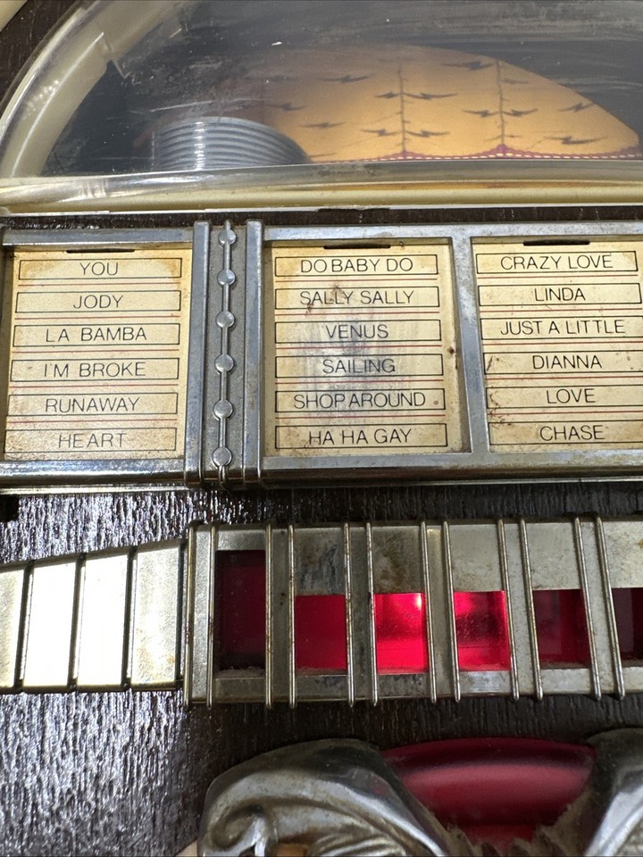 Vintage Thomas Collector Edition CR-11 Juke Box Radio and Cassette ...