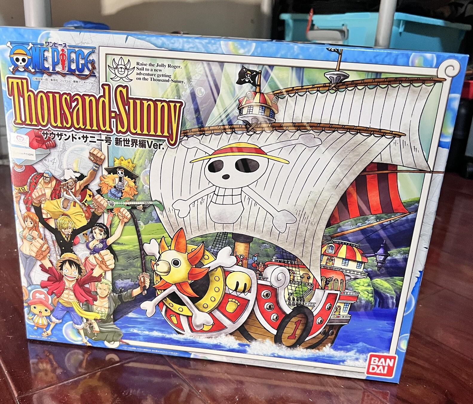 Bandai Hobby Thousand Sunny Model Ship One Piece New World One, Multi ...