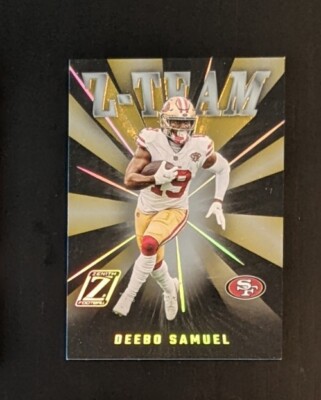 2022 Zenith #ZT-23 DEEBO SAMUEL -- Z-TEAM Insert -- San Francisco 49ers ...