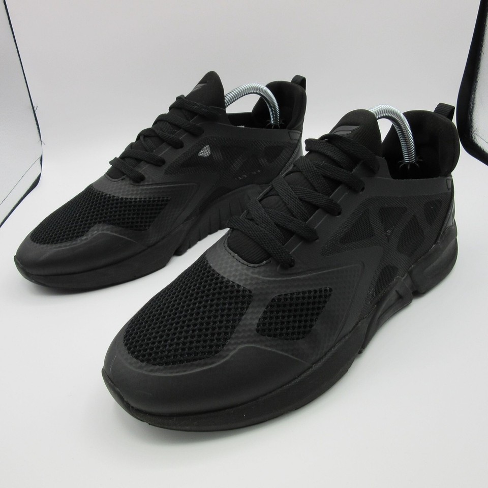 Fabletics Sneakers Venice Performance Black Mesh Lace Up Shoes Comfort ...