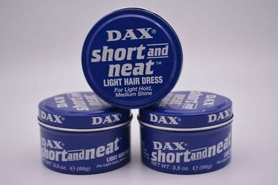 3 X DAX WAX BLUE SHORT AND NEAT LIGHT HAIR DRESS 99g | eBay UK