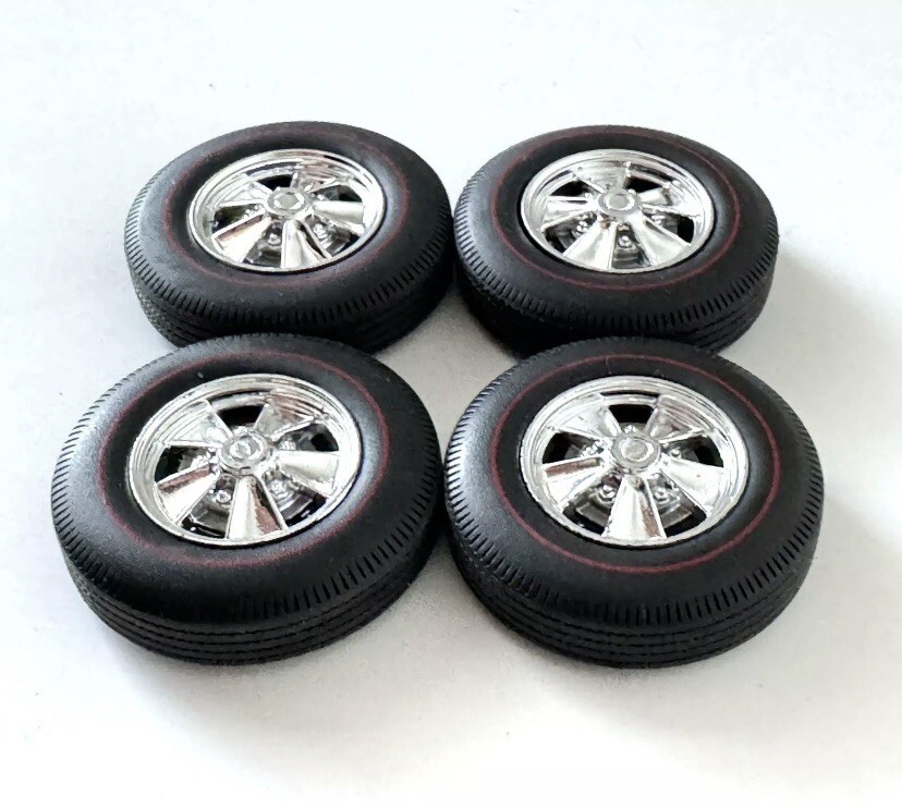 Wheels & Tire Set 1/18 Scale ACME | eBay