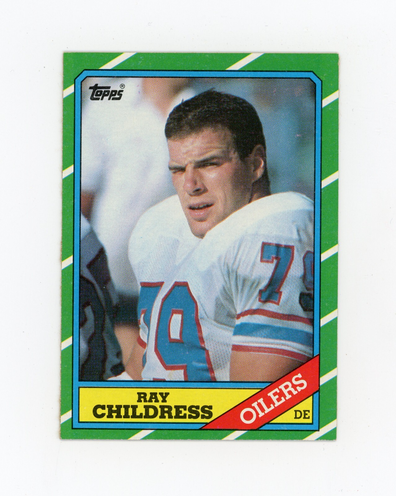RAY CHILDRESS 1986 Topps Rc #357 Houston Oilers JM2 | eBay