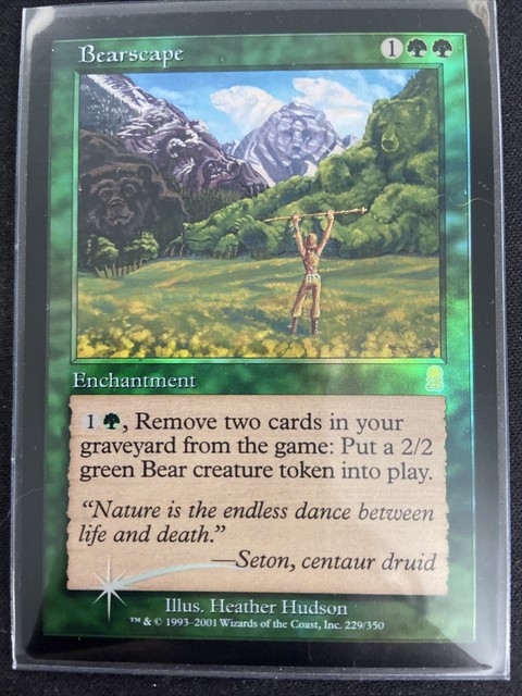 MTG Bearscape Odyssey 229/350 Regular Rare for sale online | eBay