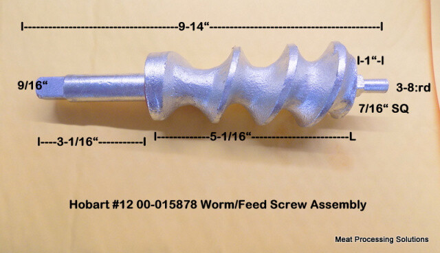 New #12 Meat Grinder Repair Kit New Meat Stomper New Grinder Auger New ...