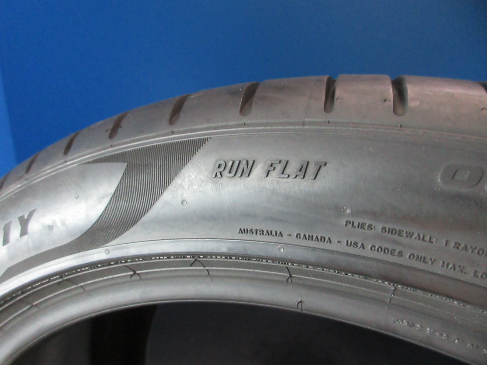 Used Pirelli P Zero Run Flat 315 35 21 7/32 Tread 1272F | eBay