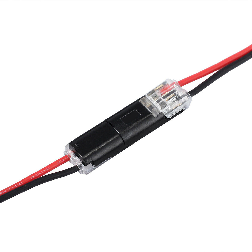 10X 12V Wire Cable Snap In Connector Terminal Connections Joiners Car ...