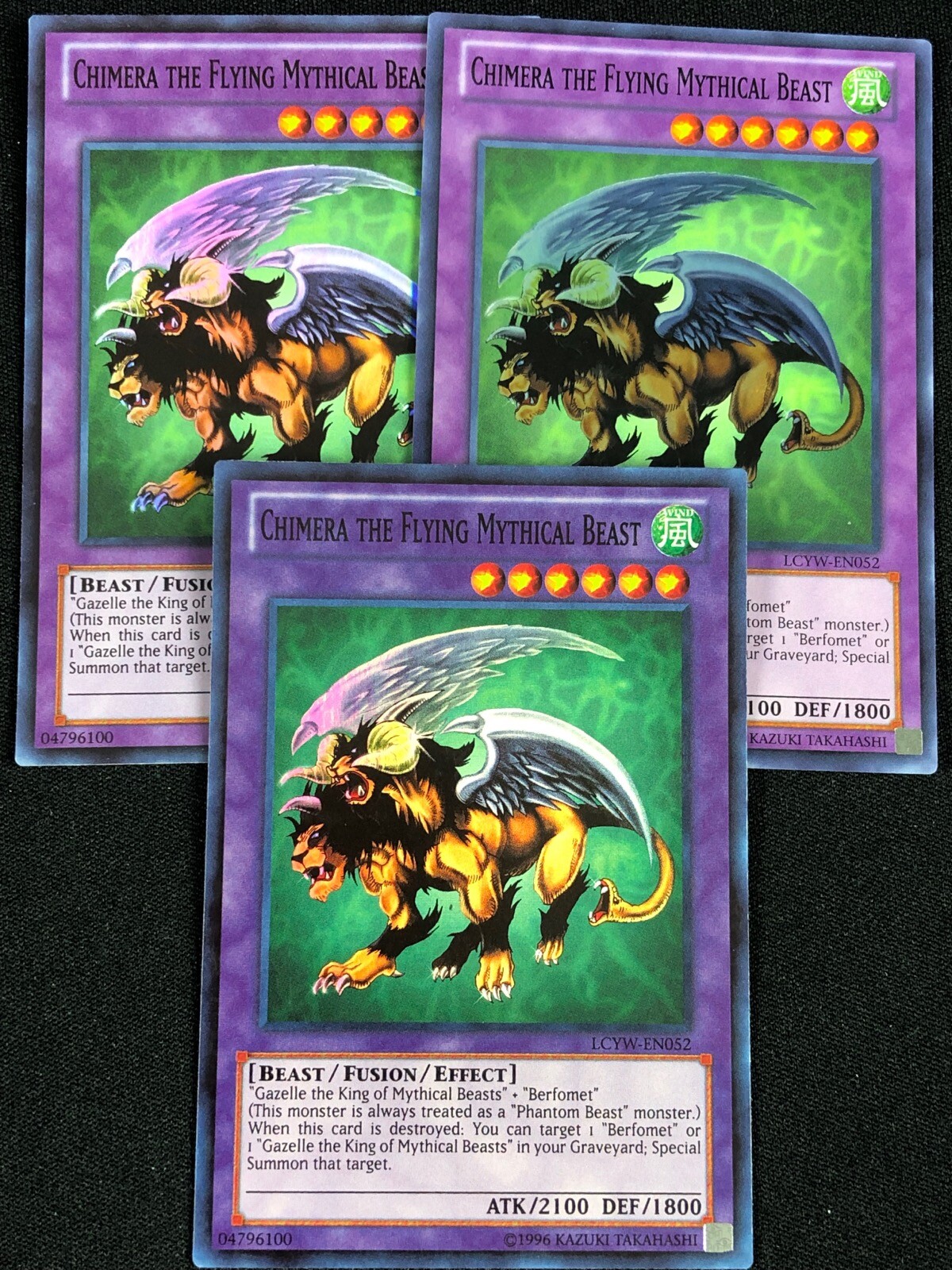 YUGIOH CHIMERA THE FLYING MYTHICAL BEAST LCYW-EN052 SUPER X3 (NM) | eBay