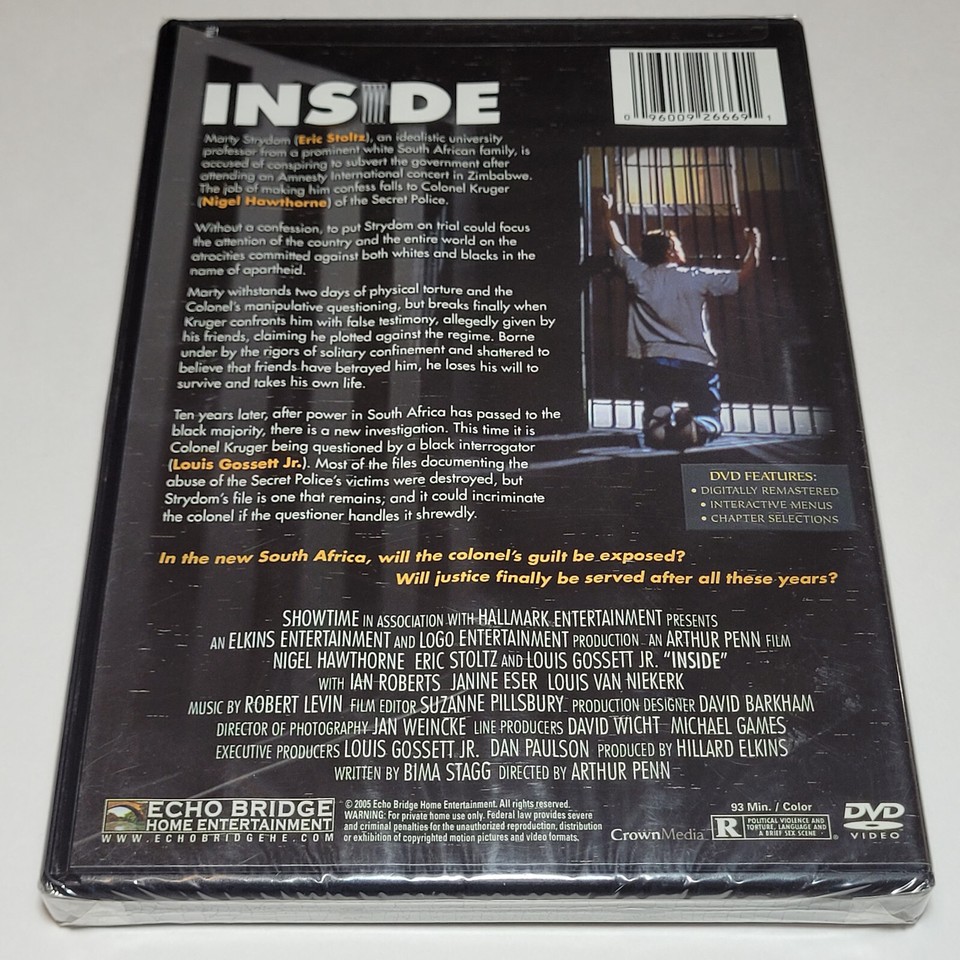 Inside (DVD 1996) Louis Gossett Jr Nigel Hawthorne Eric Stoltz Free ...