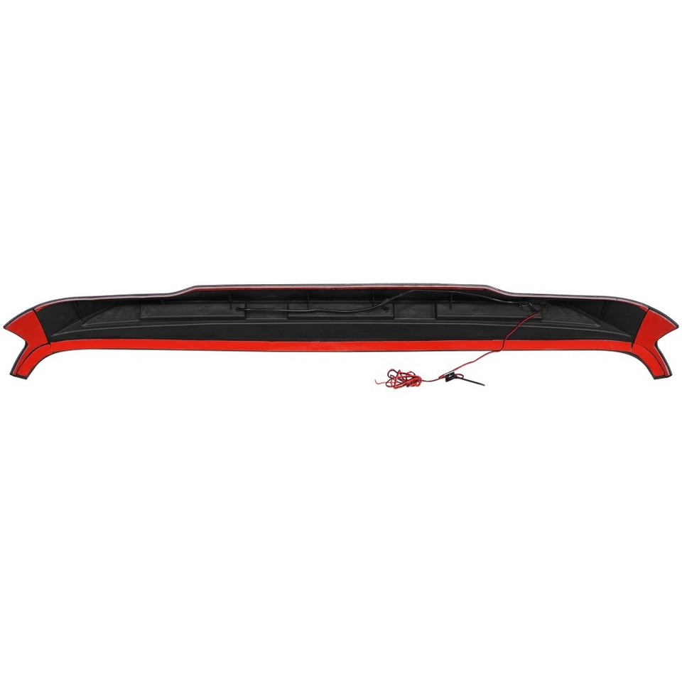 Hood Protector Stone Guard w/ 3x Amber Lights Fit 2018-2024 Jeep ...