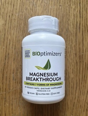 Bioptimizers Magnesium Breakthrough all 7 essential forms, 60 capsules ...