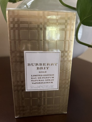 Burberry Brit Gold Limited Edition 1.7 Oz EDP (SEALED) | eBay