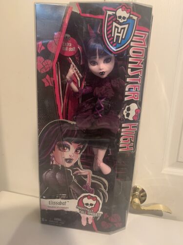 Monster High Frightfully Tall Ghouls 18" Elissabat Doll Mattel Rare HTF ...