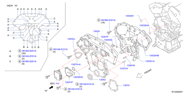 Nissan OEM 91-94 Sentra Engine Lid Gasket Oring 150665E510 for sale ...