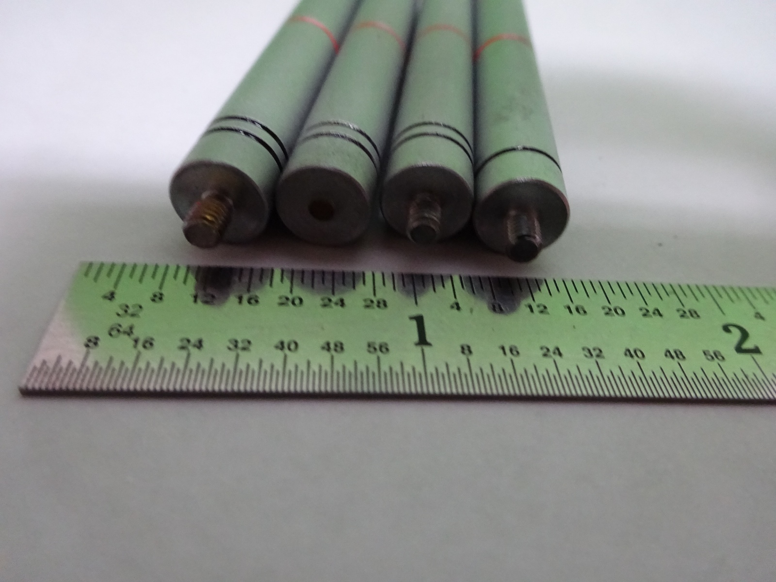 MICROSCOPE PART REICHERT LEICA POLYVAR HANDLES for SLIDE OPTICS AS IS # ...