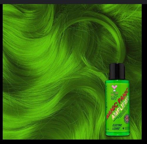 Manic Panic Amplified Semi Permanent Hair Color Electric Lizard Cruelty ...