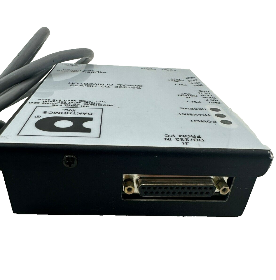 DAKTRONICS RS/232 to RS/422 Signal Converter 0A-1127-0237 | eBay