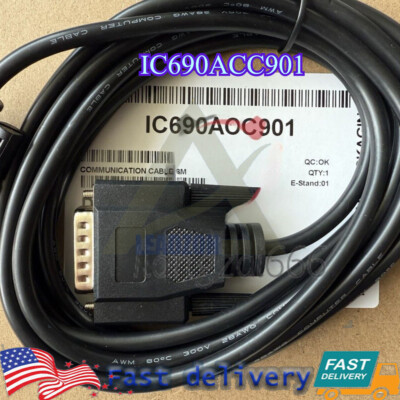 IC690ACC901 Fanuc NEW GE 90 Mini Converter Kit Programming Cable (RS ...
