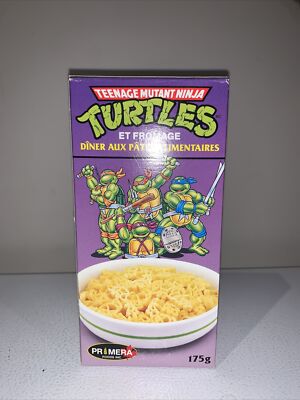1990.SEALED.TMNT. Teenage Mutant Ninja Turtles Pasta Dinner & Cheese ...